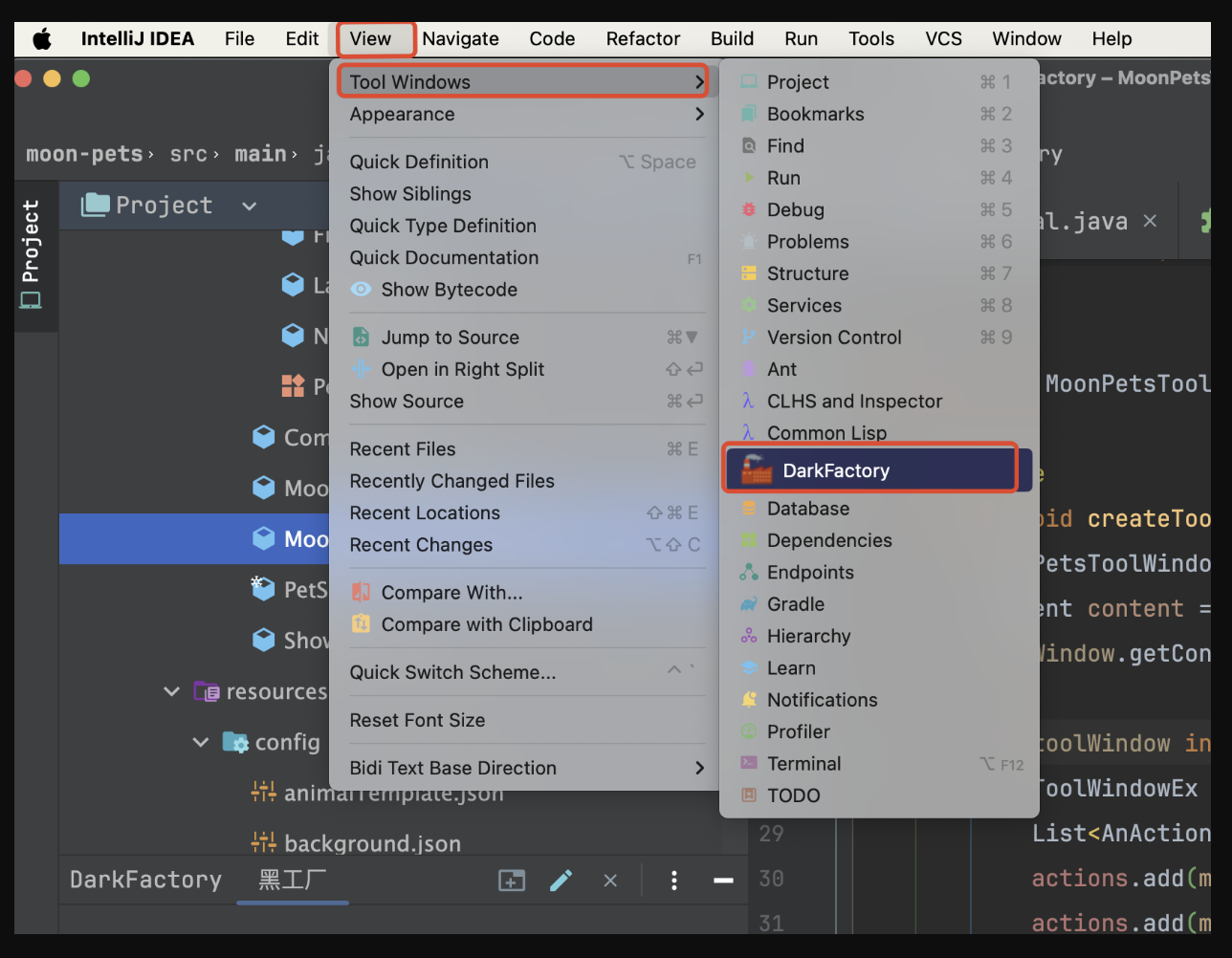 Dark Factory - IntelliJ IDEs Plugin | Marketplace